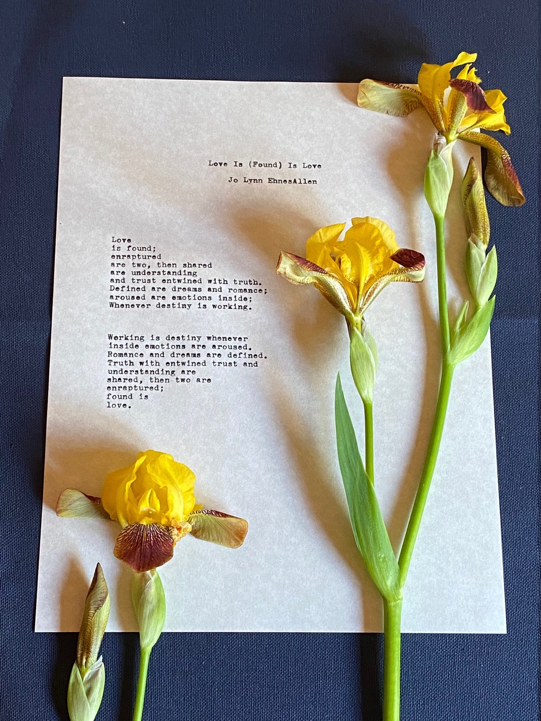 Your Love Poem - You Provide a Poem and We’ll Mail It Out as a ...