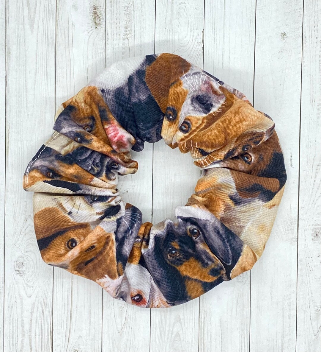 Dog Prints Scrunchies - Etsy