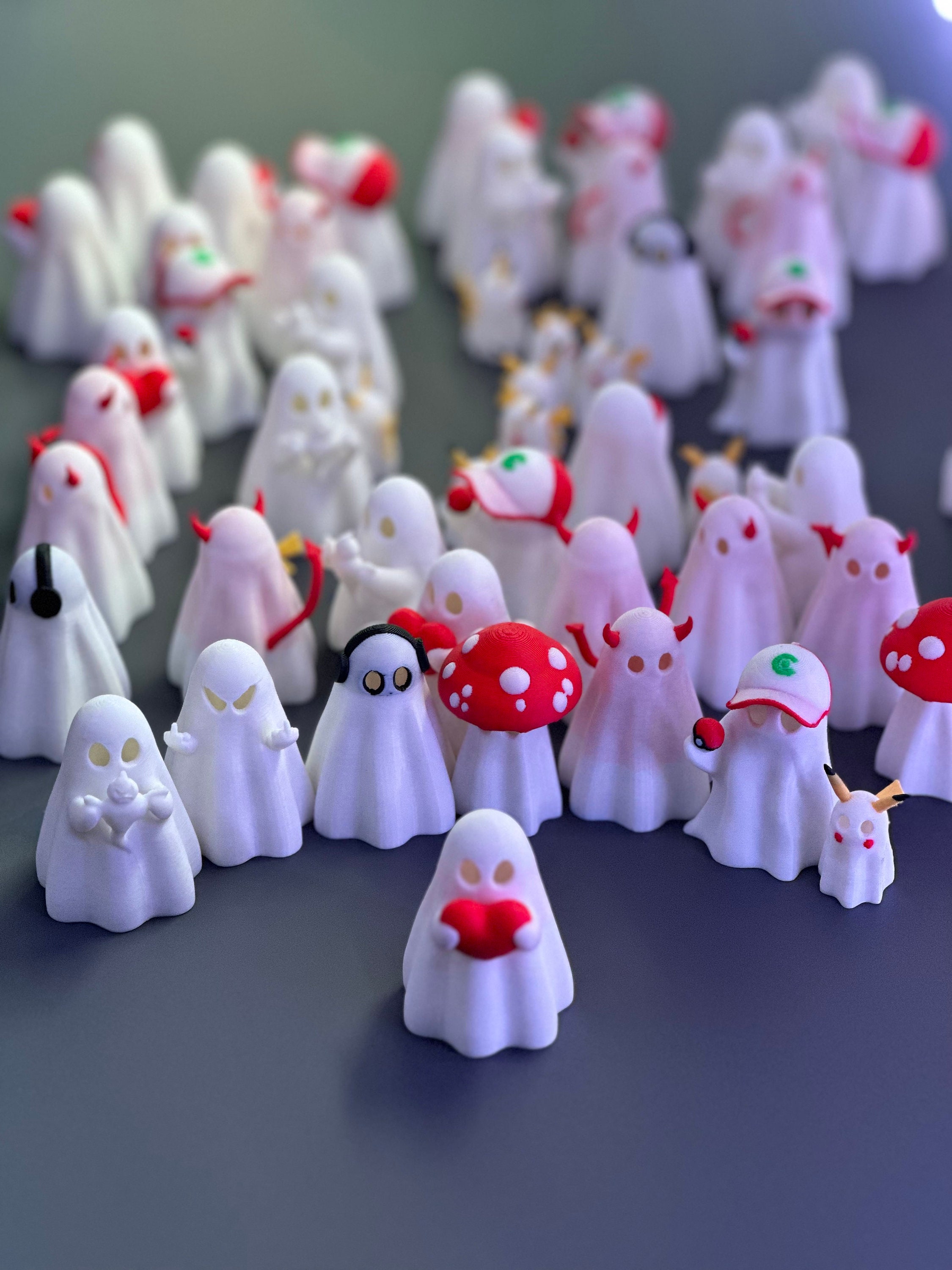 3D Printed Ghosts - Etsy