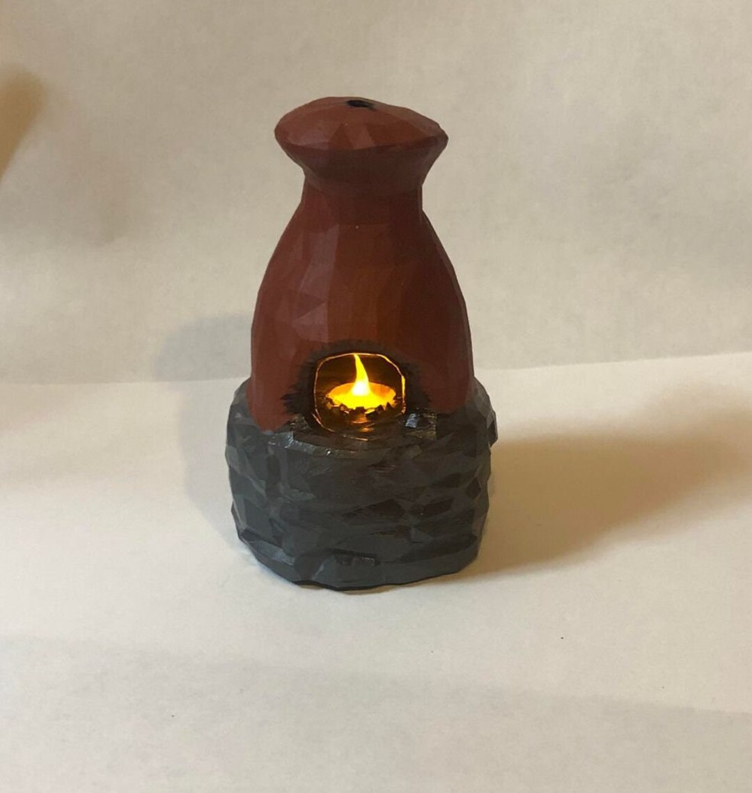 Rust Game 3D Printed Furnace With a Light - Etsy