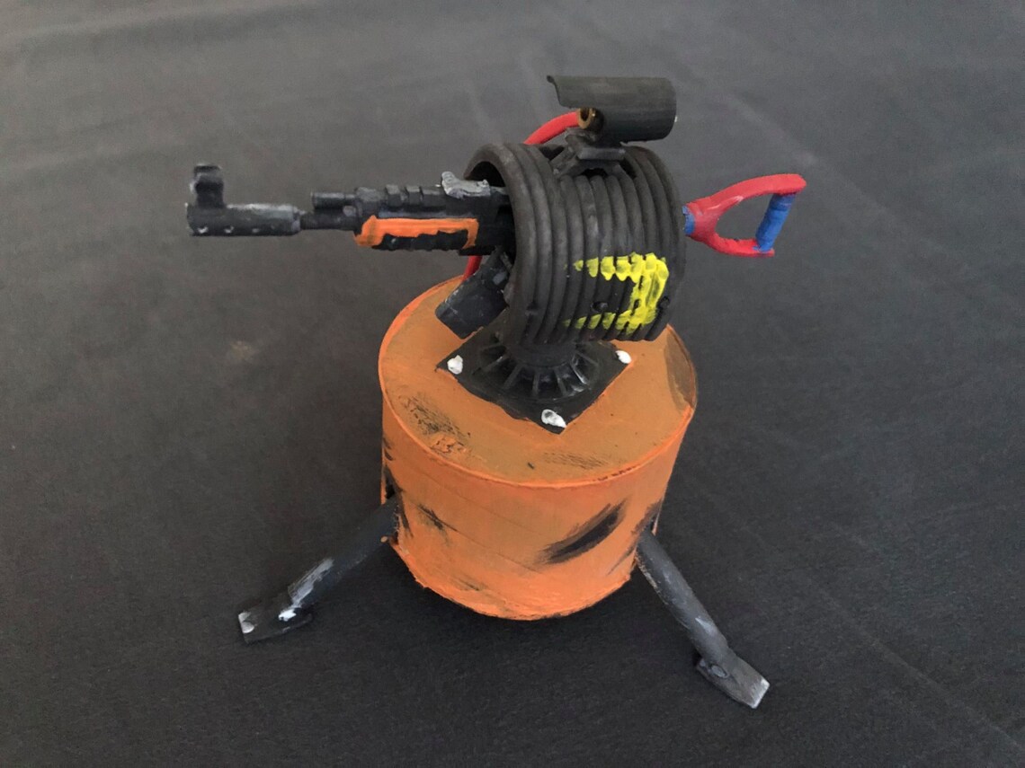 Rust game 3D printed Auto Turret | Etsy