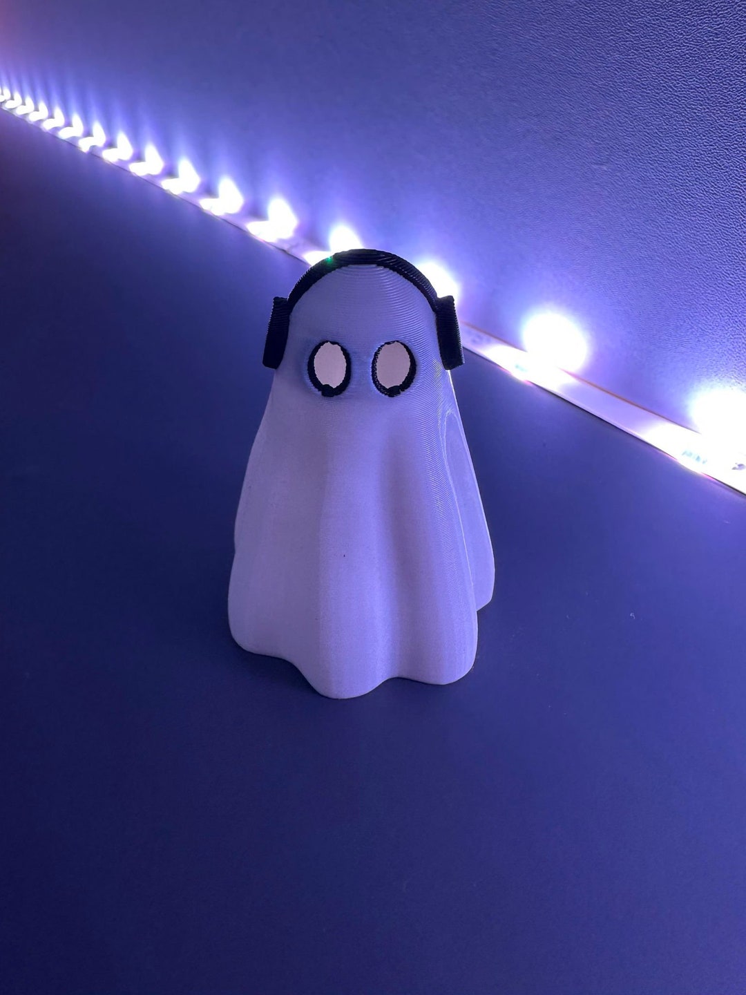 Ghost With Headphones - Etsy