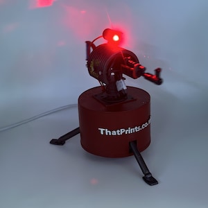 Rust Game 3D Printed Auto Turret Customisable Name - Etsy