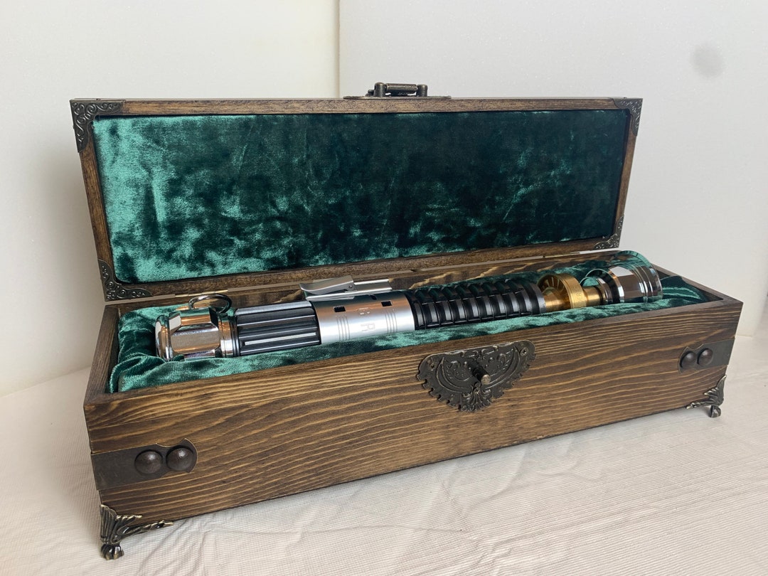 The Captain Lightsaber Box - Etsy