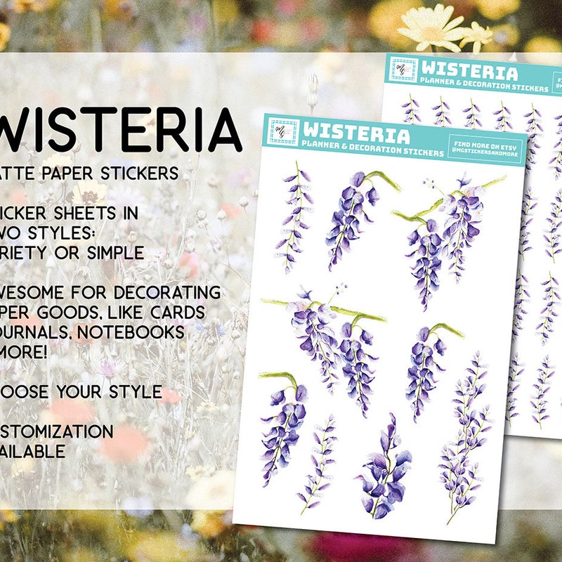 Paper Wisteria - Etsy