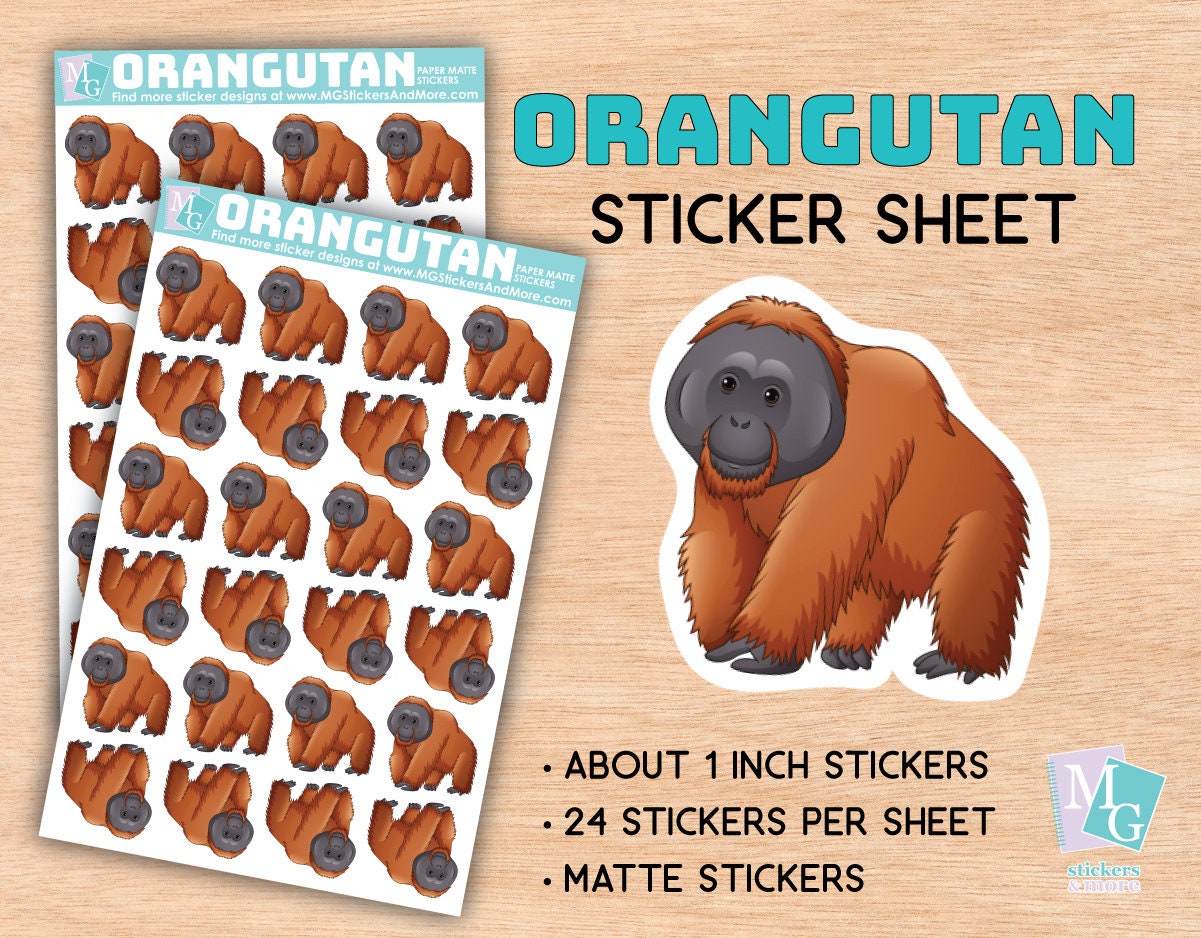 Orangatang Sticker