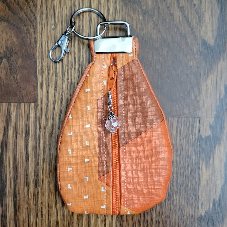 Zipper Pouch Keyring - Etsy