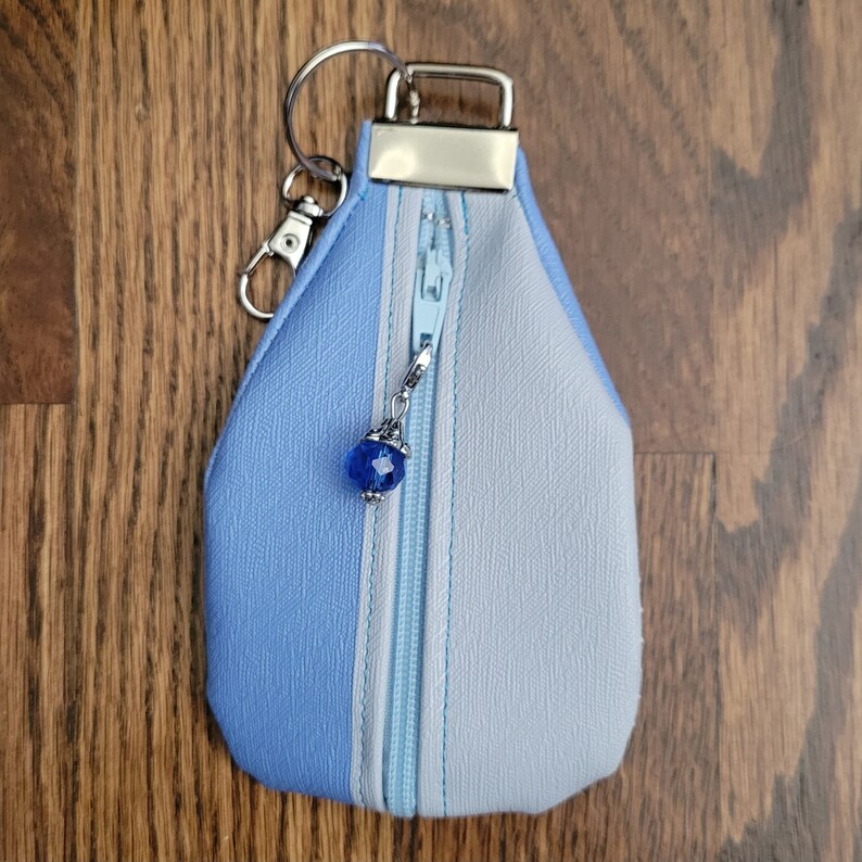 Zipper Pouch Keyring - Etsy
