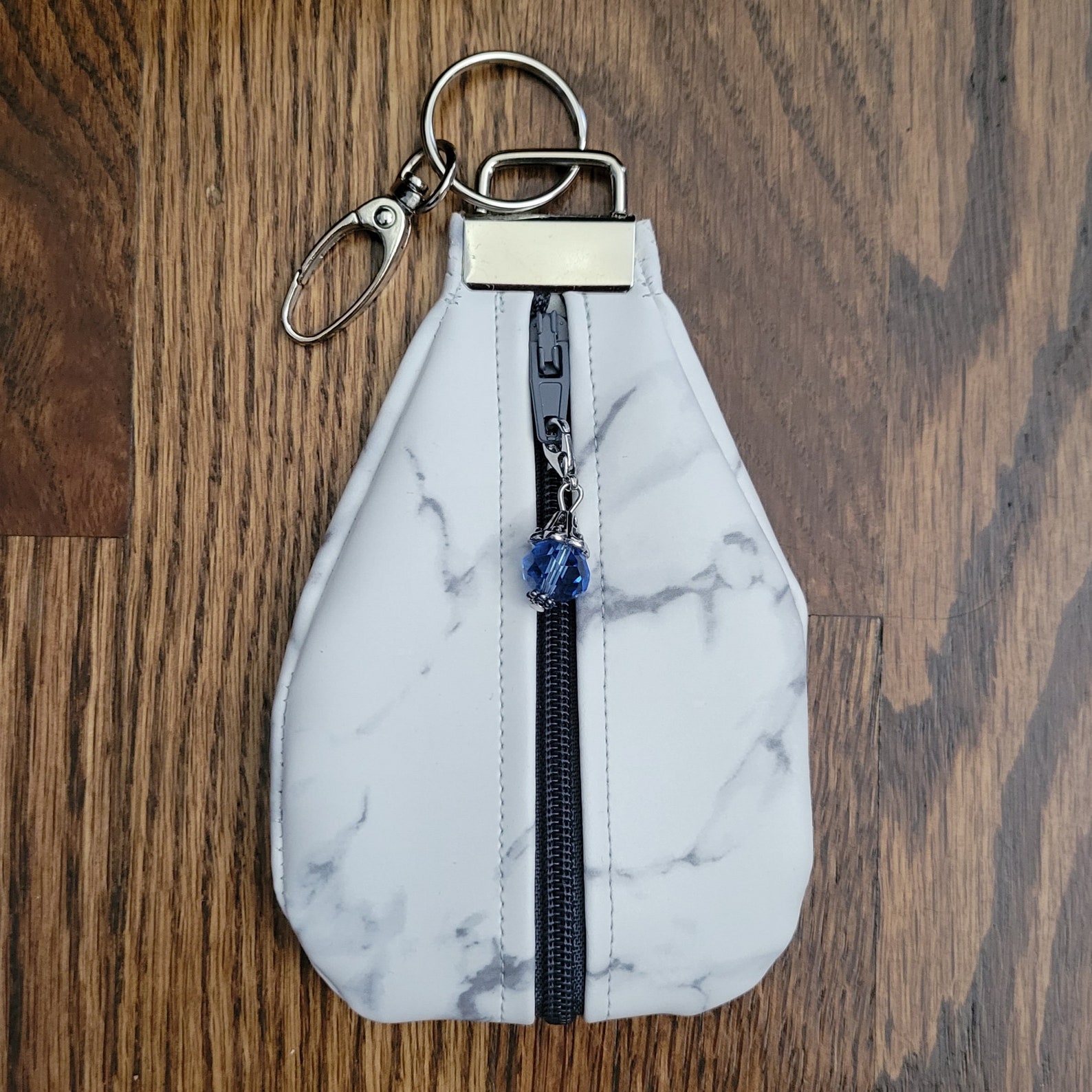 Zipper Pouch Keyring - Etsy
