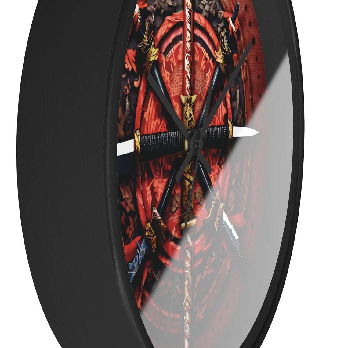 Samurai Sword Art Wall Clock - Etsy