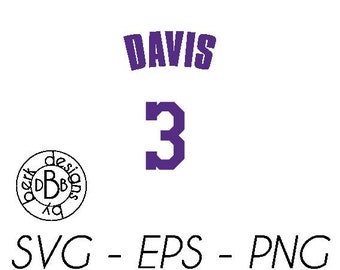 Anthony Davis Svg - Etsy