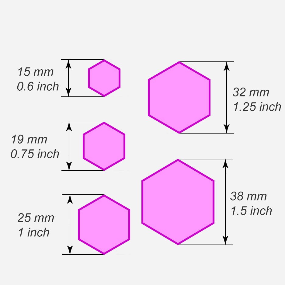 Hexagon Polymer Clay Cutters Polymer Clay Tools 3d Printed - Etsy