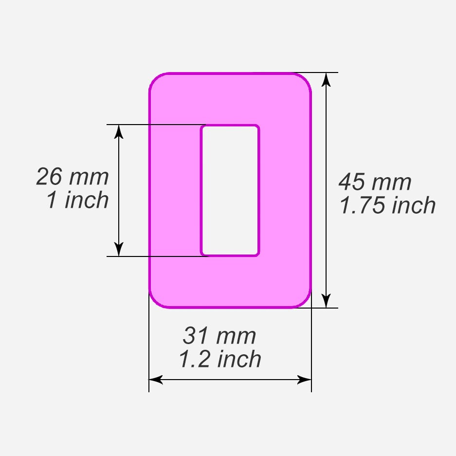 Rectangle Polymer Clay Cutters Polymer Clay Tools 3d | Etsy