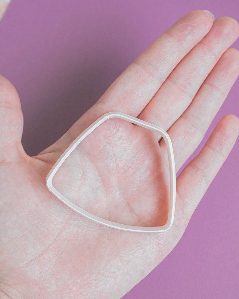 Rounded Trapezoid Polymer Clay Cutters Polymer Clay Tools - Etsy