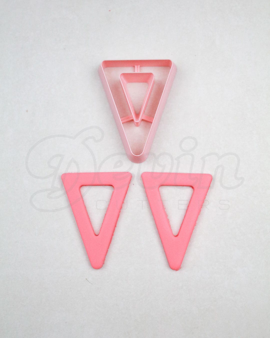 Triangle Donut Polymer Clay Cutters Set - 3d Printed Polymer Clay Tools ...
