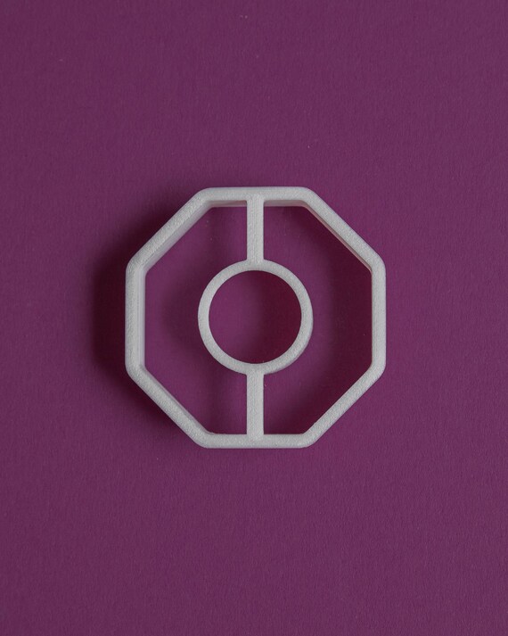Octagon polygon donut polymer clay cutters Polymer clay | Etsy