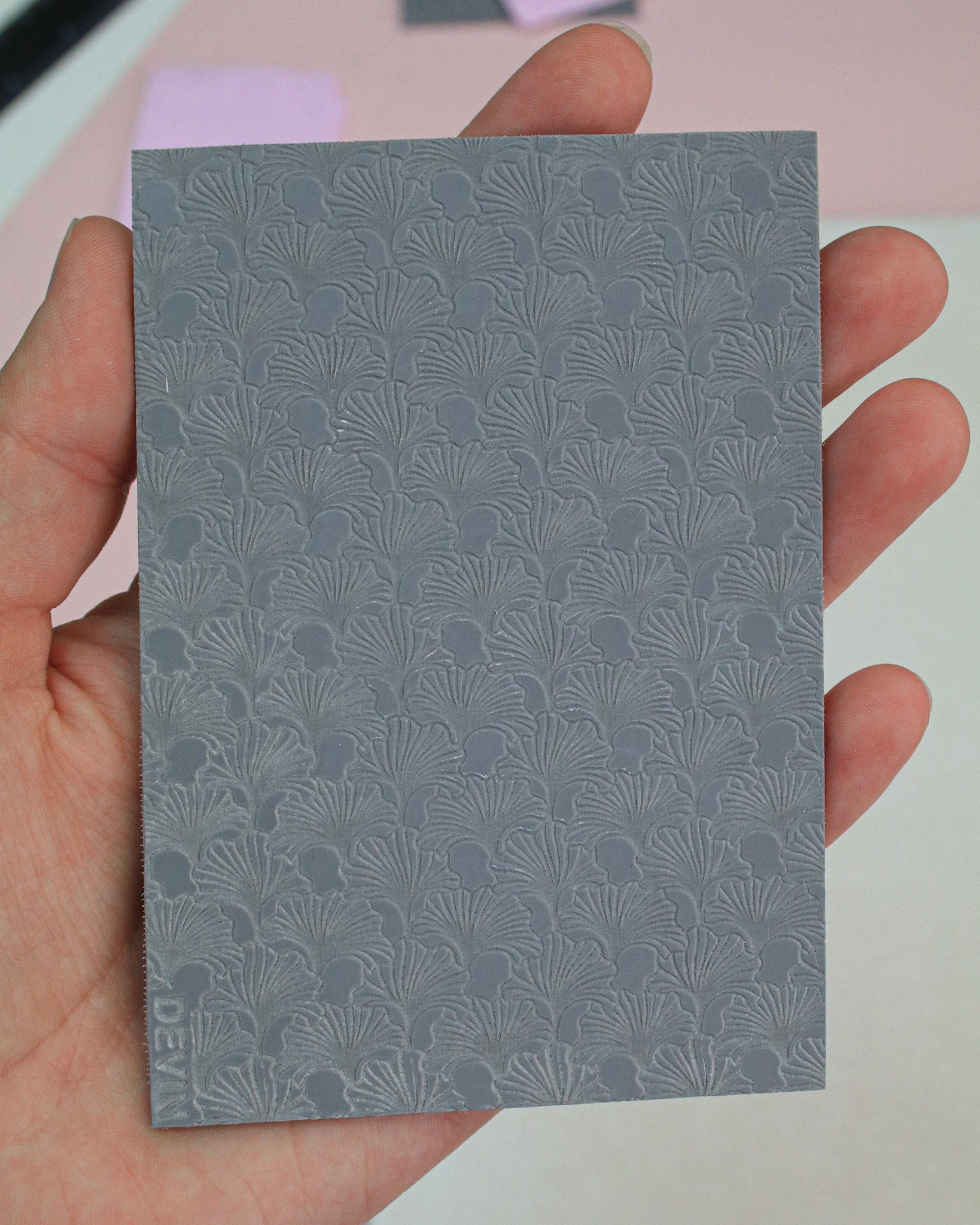 Botanical Polymer Clay Texture Sheet Texture Mat for Polymer | Etsy