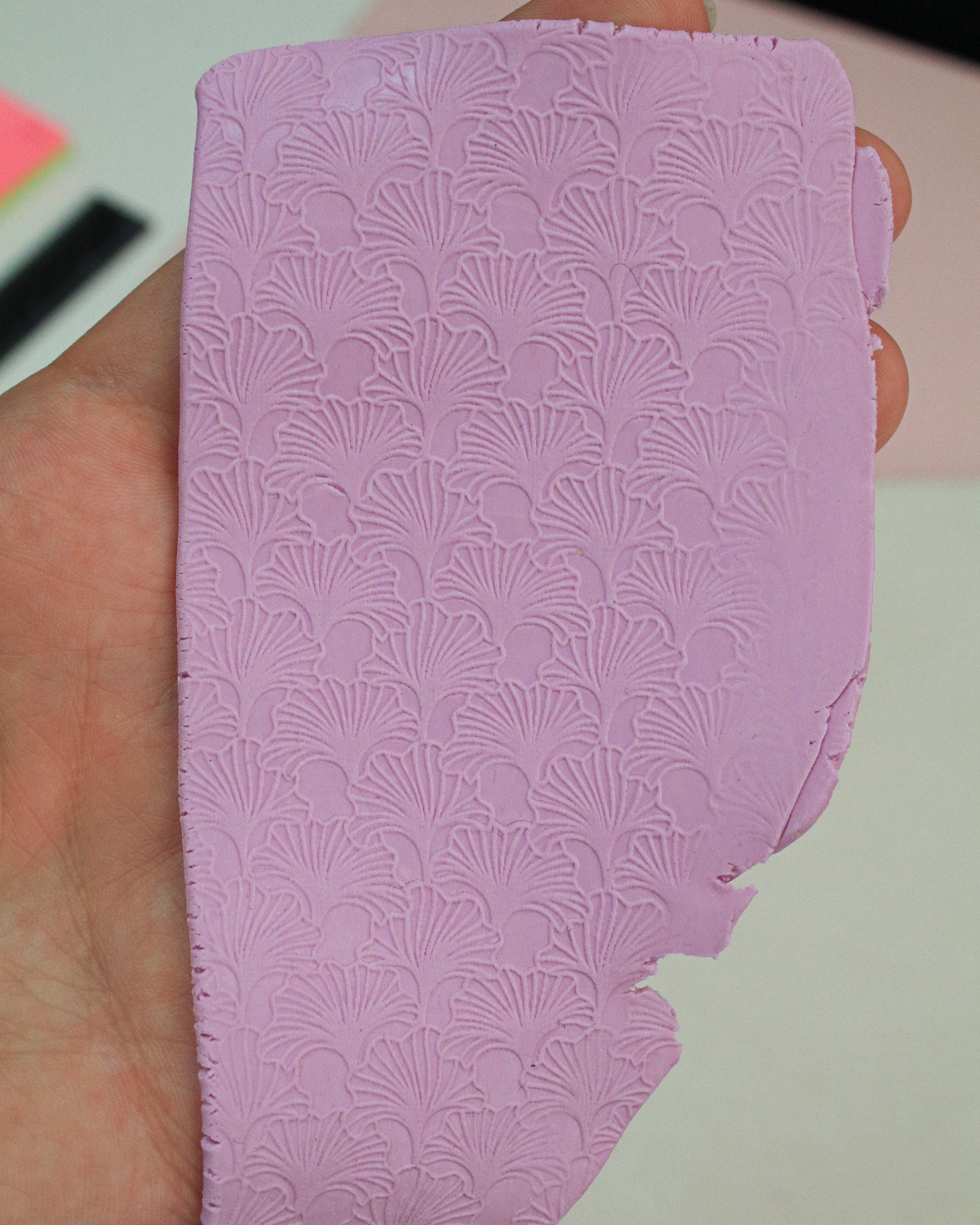 Botanical Polymer Clay Texture Sheet Texture Mat for Polymer | Etsy