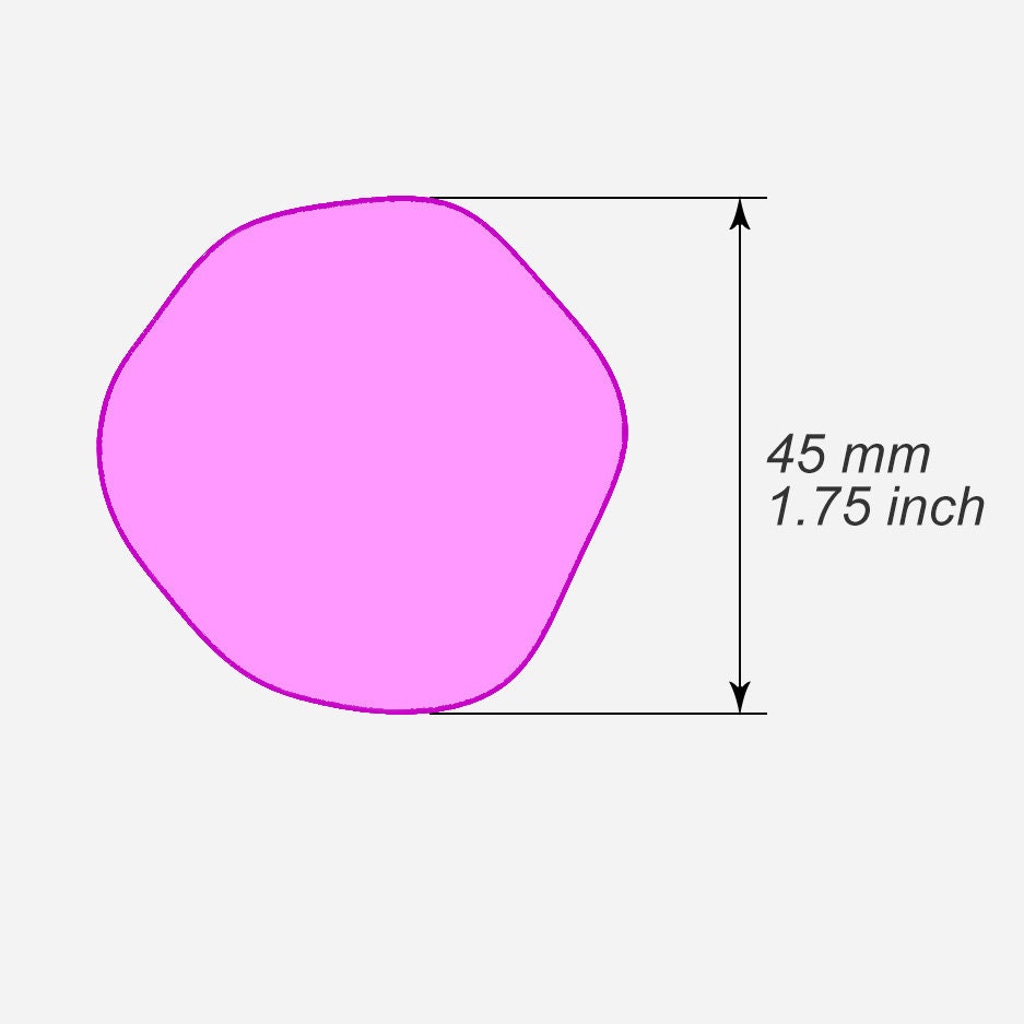 Organic Shape Circle Polymer Clay Cutters Set Polymer Clay - Etsy