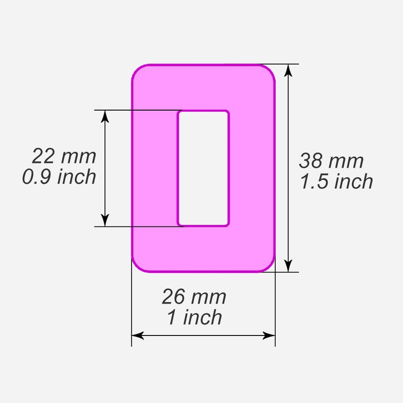 Rectangle Polymer Clay Cutters Polymer Clay Tools 3d - Etsy