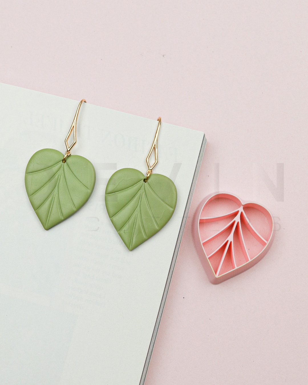 Monstera Leaf Polymer Clay Cutters - Tropical Leaf Polymer Clay Cutters ...