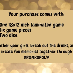 DRUNKOPOLY! Bachelorette Party Drinking Game, Bridal Party, Bridesmaid ...