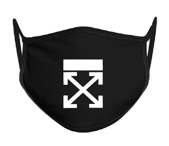 Designer Inspired Face Mask Off White Made in the USA | Etsy