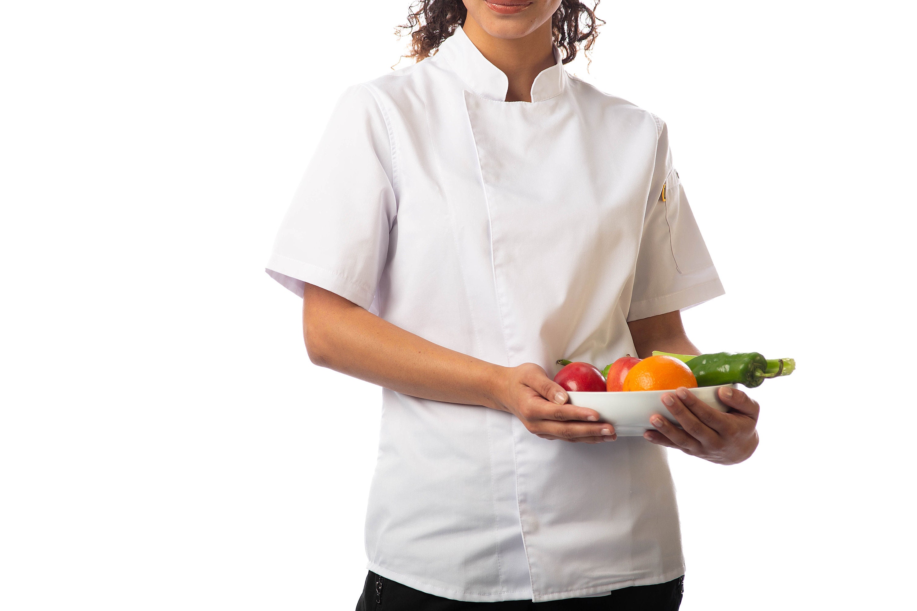 Woman Chef Coat, Chef Jacket, Chef Shirt, Restaurant, Hotel, Kitchen ...