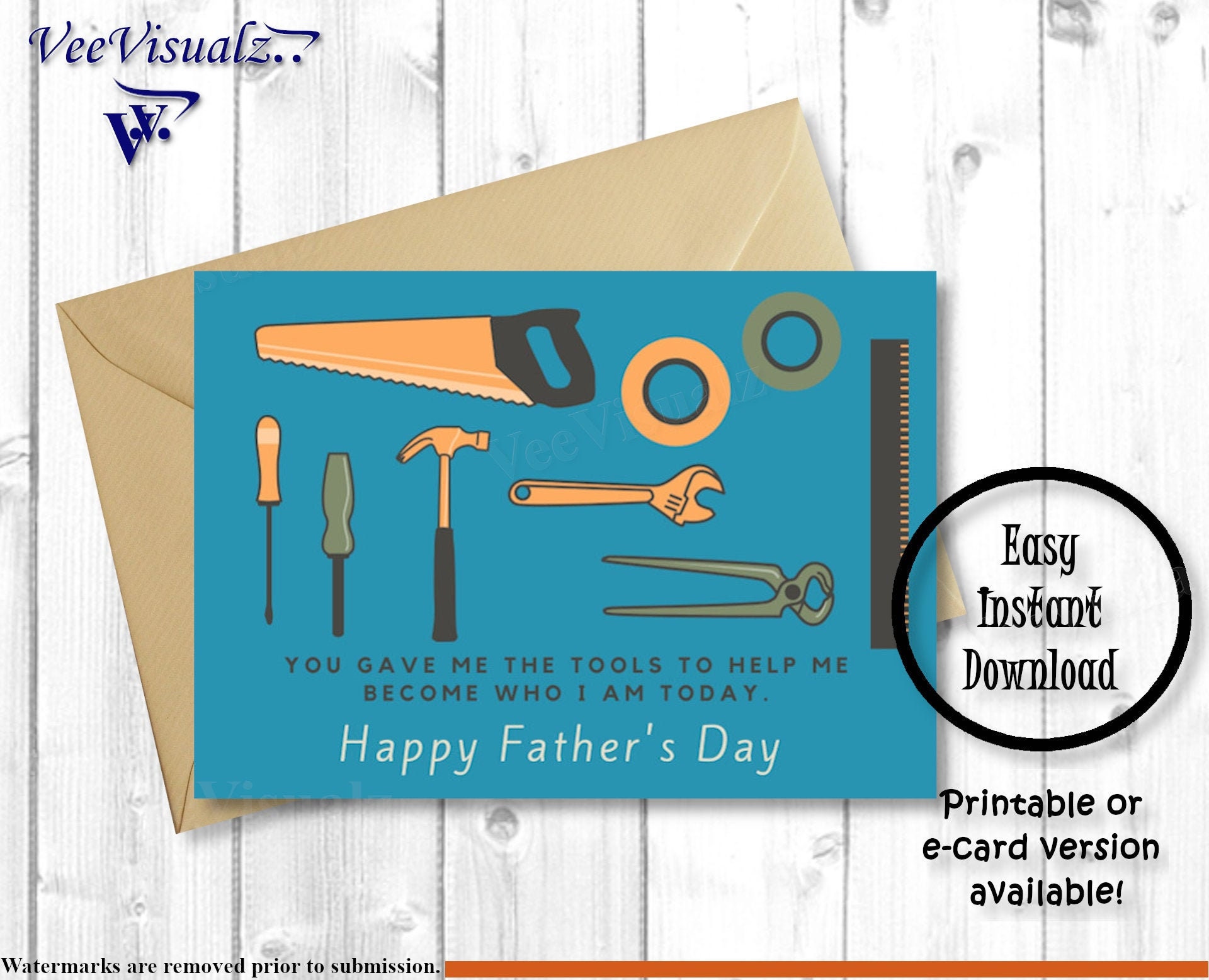 Father's Day Card,printable Card,greeting Card,meaningful Card ...