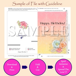 Kid Birthday Card, Printable Card, Birthday Card for Kids, Happy ...