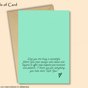 Father's Day Card, Digital Download, Happy FD, Beautiful Card, Digital ...