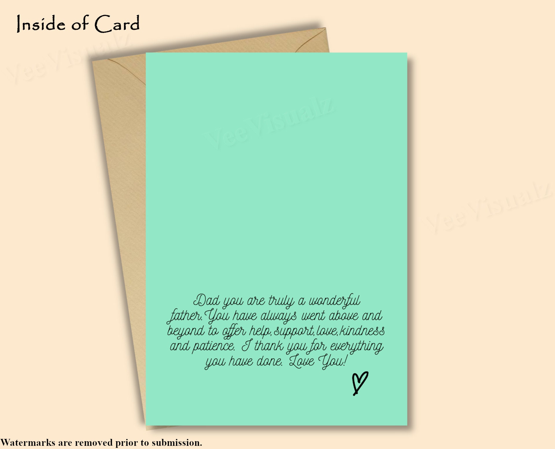 Father's Day Card, Digital Download, Happy FD, Beautiful Card, Digital ...