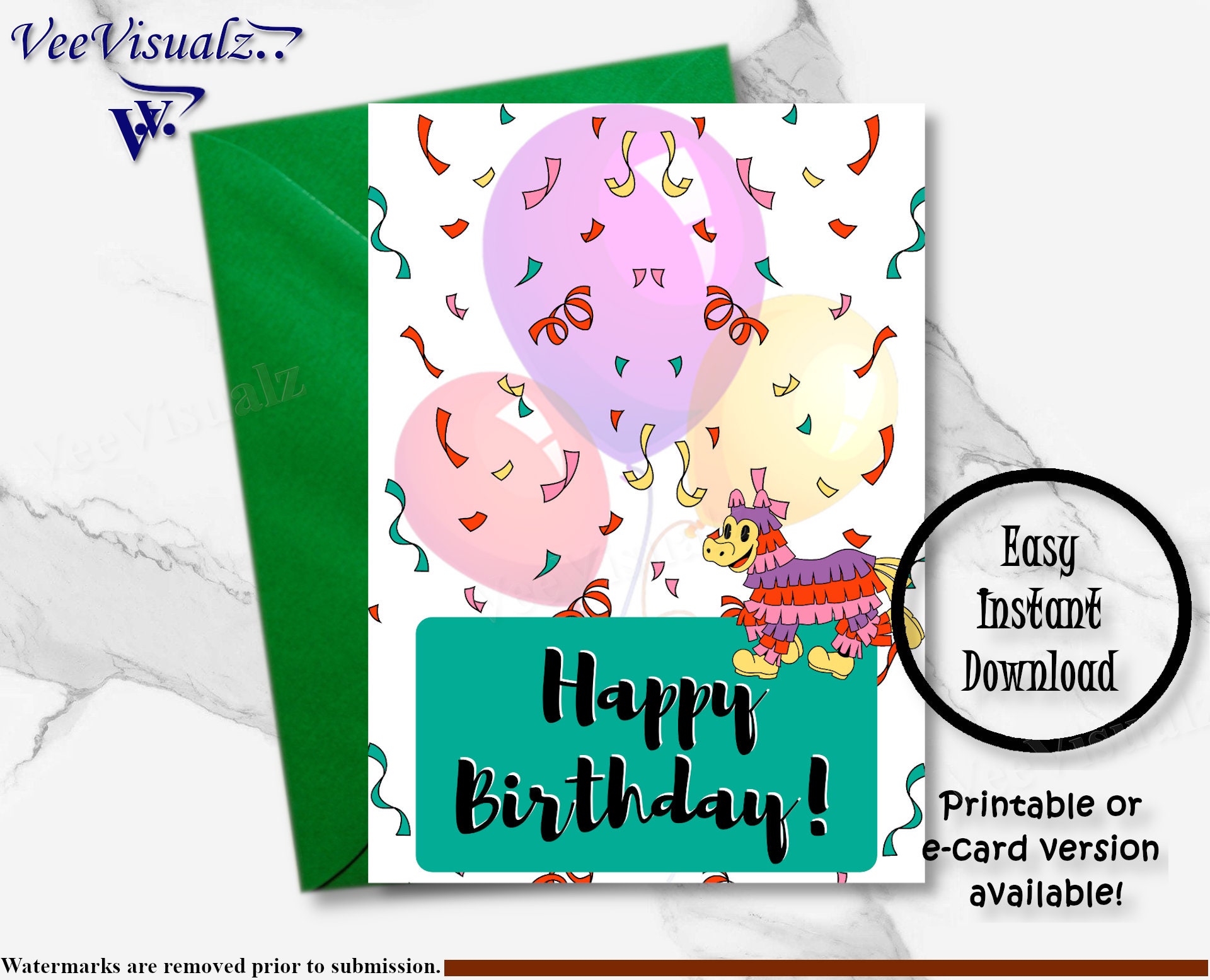 Kid Birthday Card Printable Card Birthday Card for Kids - Etsy