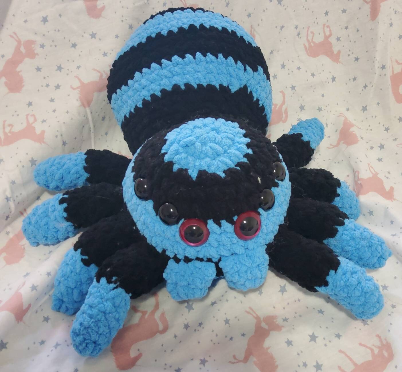 Plush cuddle spiders hand made crochet amigurumi | Etsy