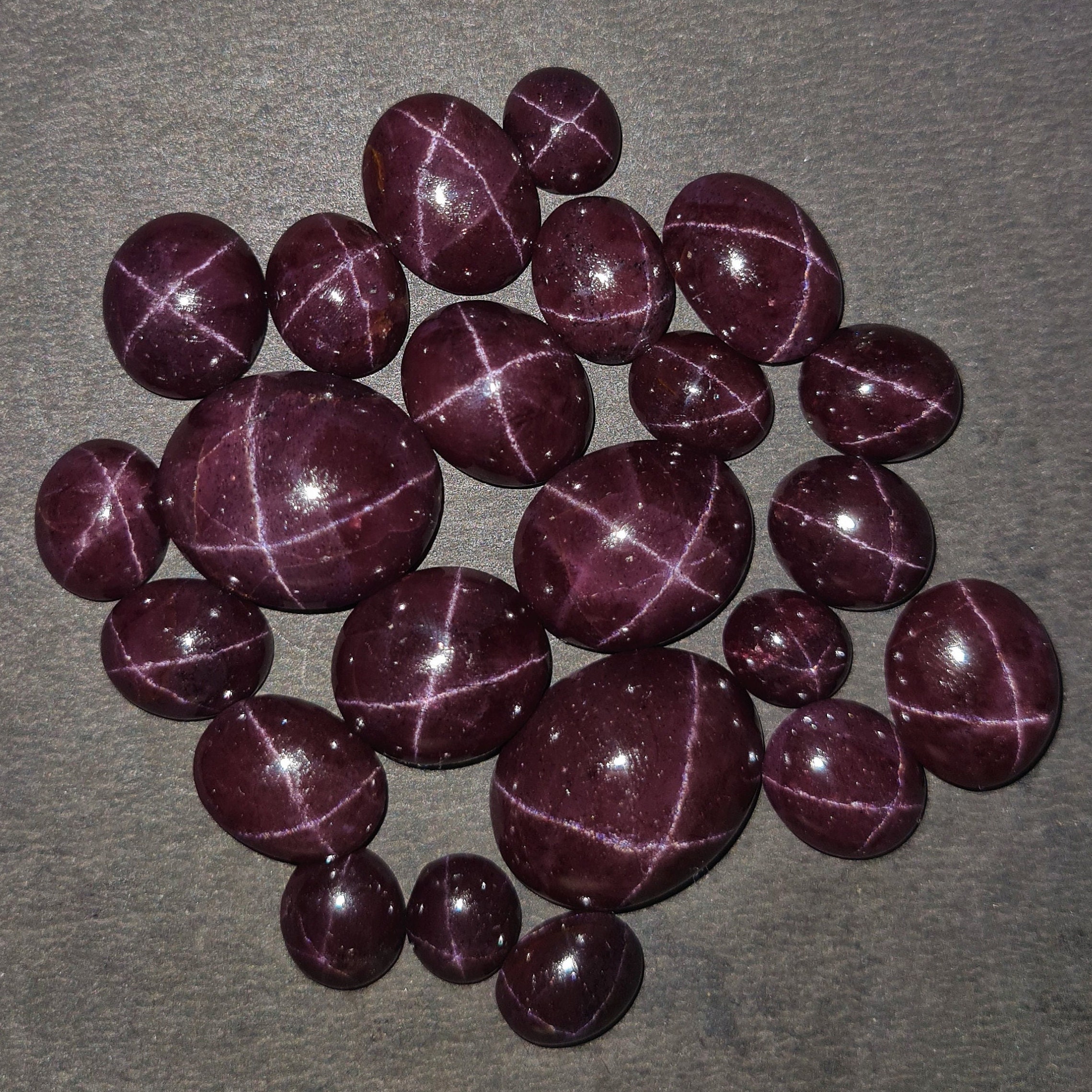 Star Garnet Natural Star Garnet 100 Carats 4 to 6 Pcs Star - Etsy