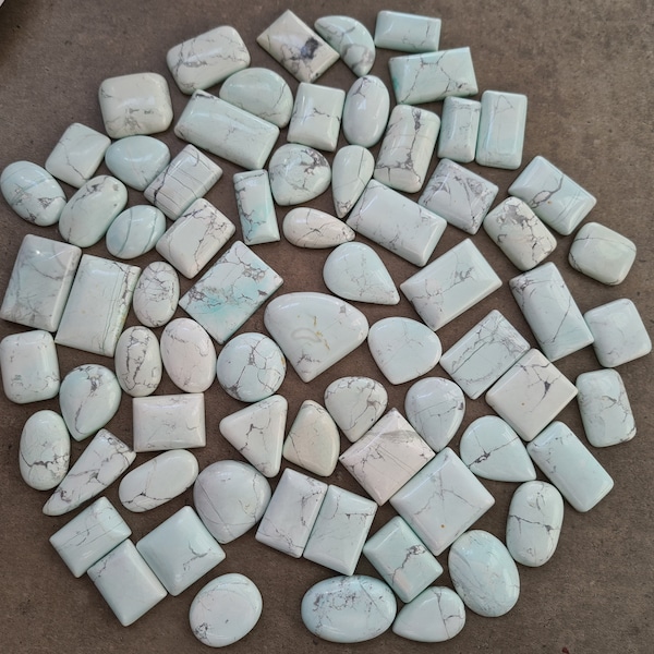 Howlite Cabochon - Etsy