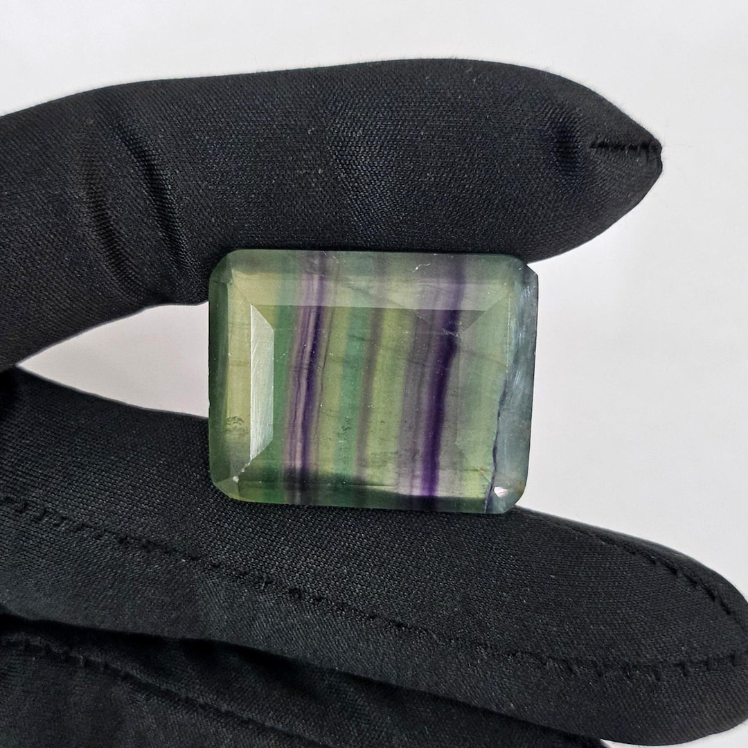 25x30 MM Fluorite Cut Stone, Natural Amazing Quality Fluorite Gemstone ...