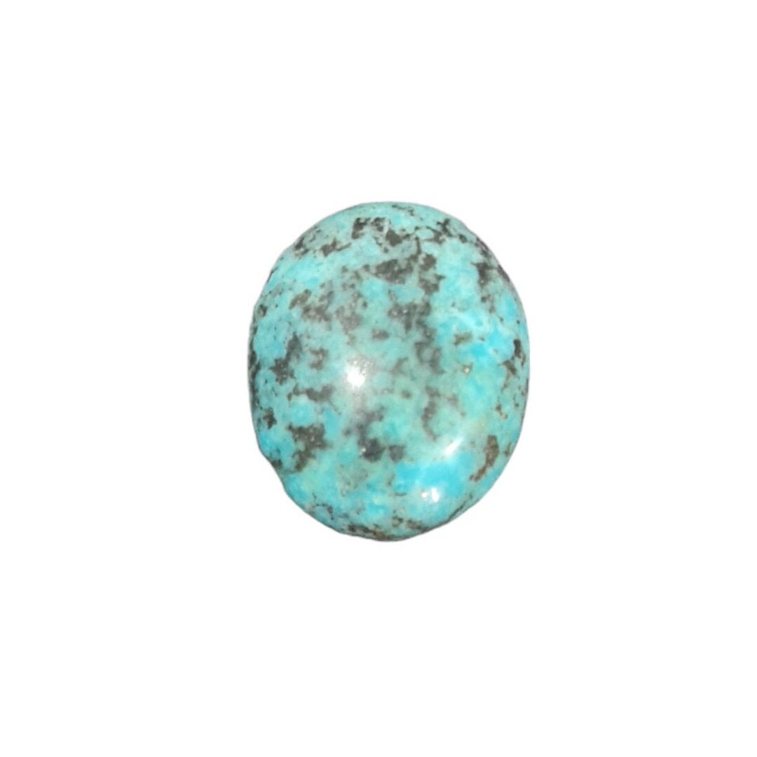 Natural Blue Turquoise Cabochon, Oval Stone (26X20MM) - Etsy