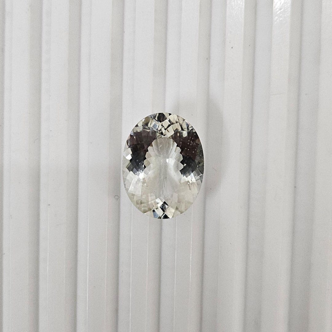 13.5x18 MM White Beryl Cut Stone, AAA Quality Natural White Beryl 10.30 ...