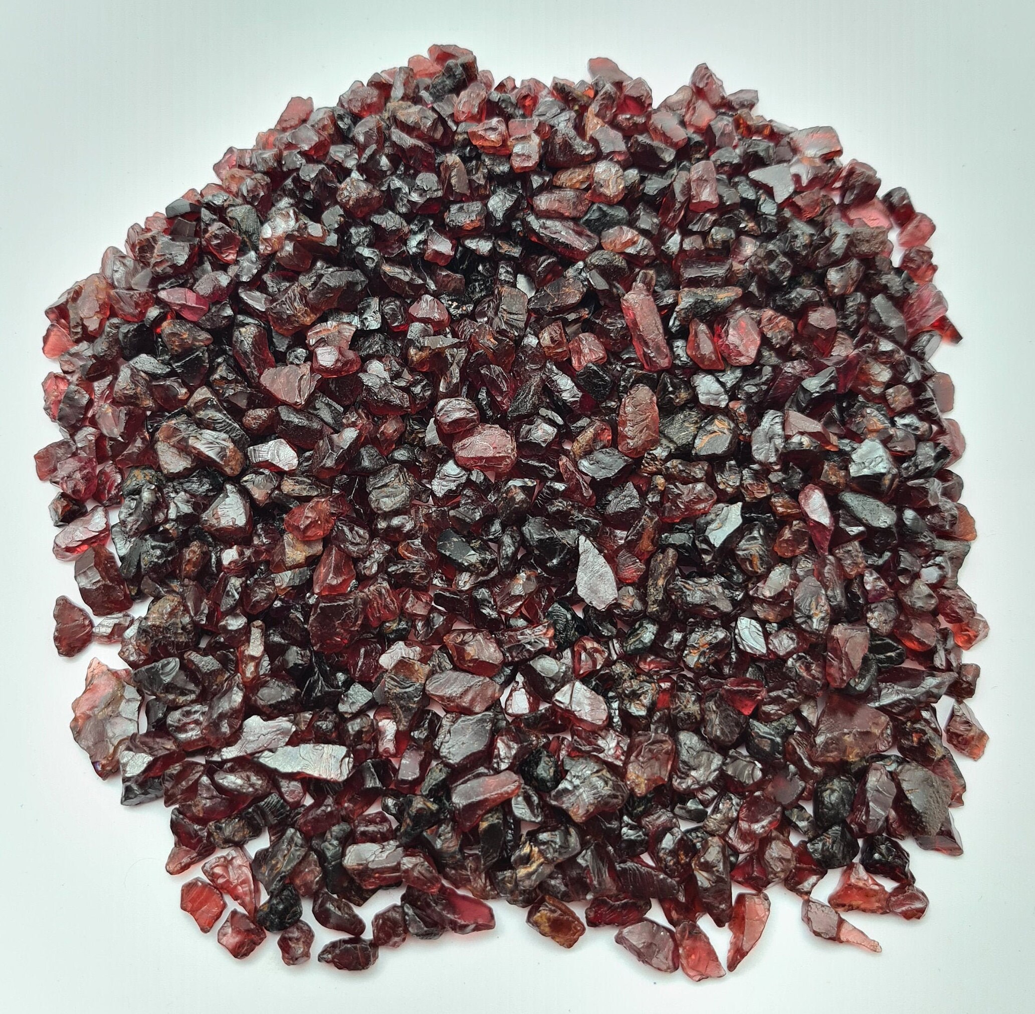 50 Pcs Natural Red Garnet Rough Lot, Untreated Gemstone, India - Etsy