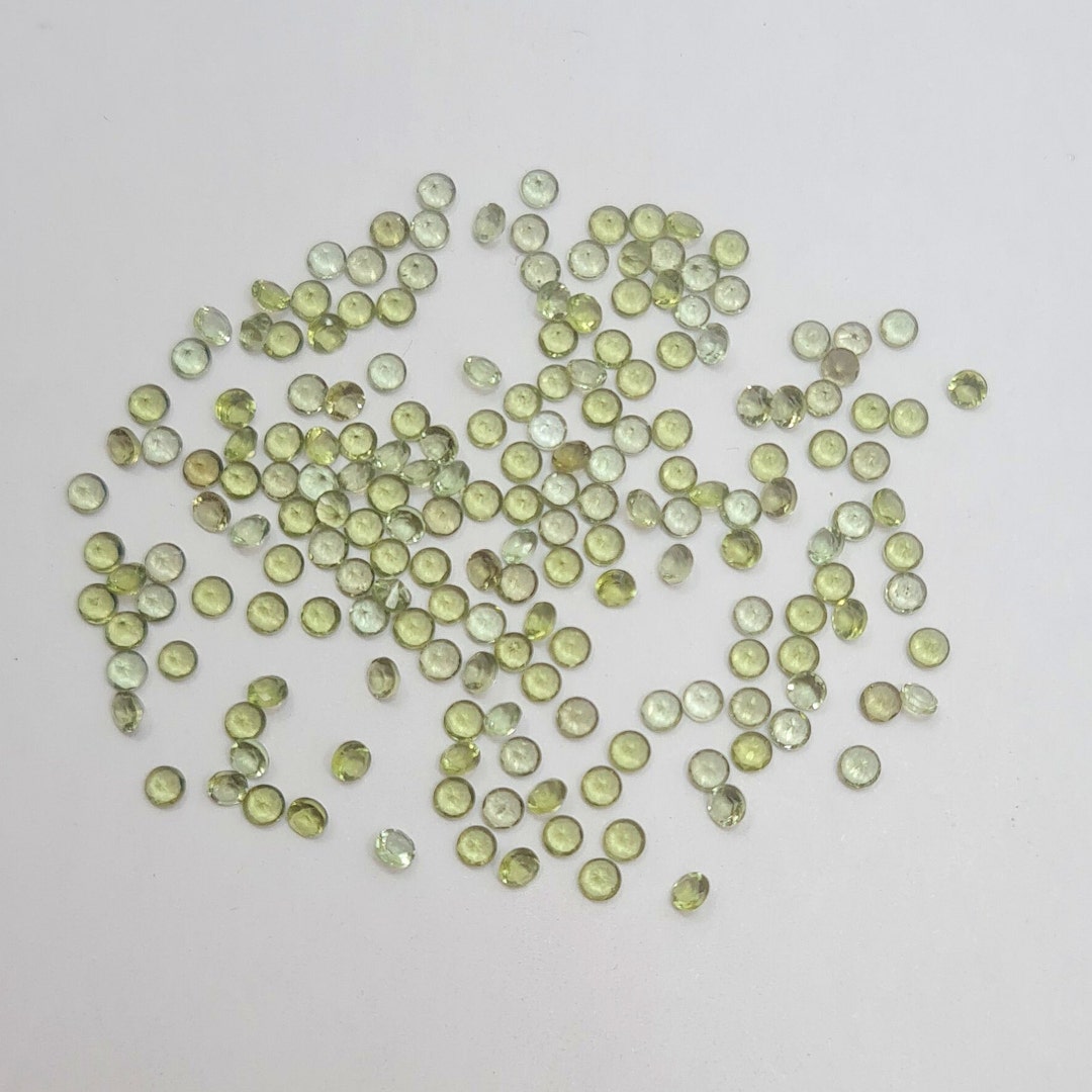 2X5 MM 25 Pcs Moldavite Cut Stone Natural Moldavite Faceted, Czech ...