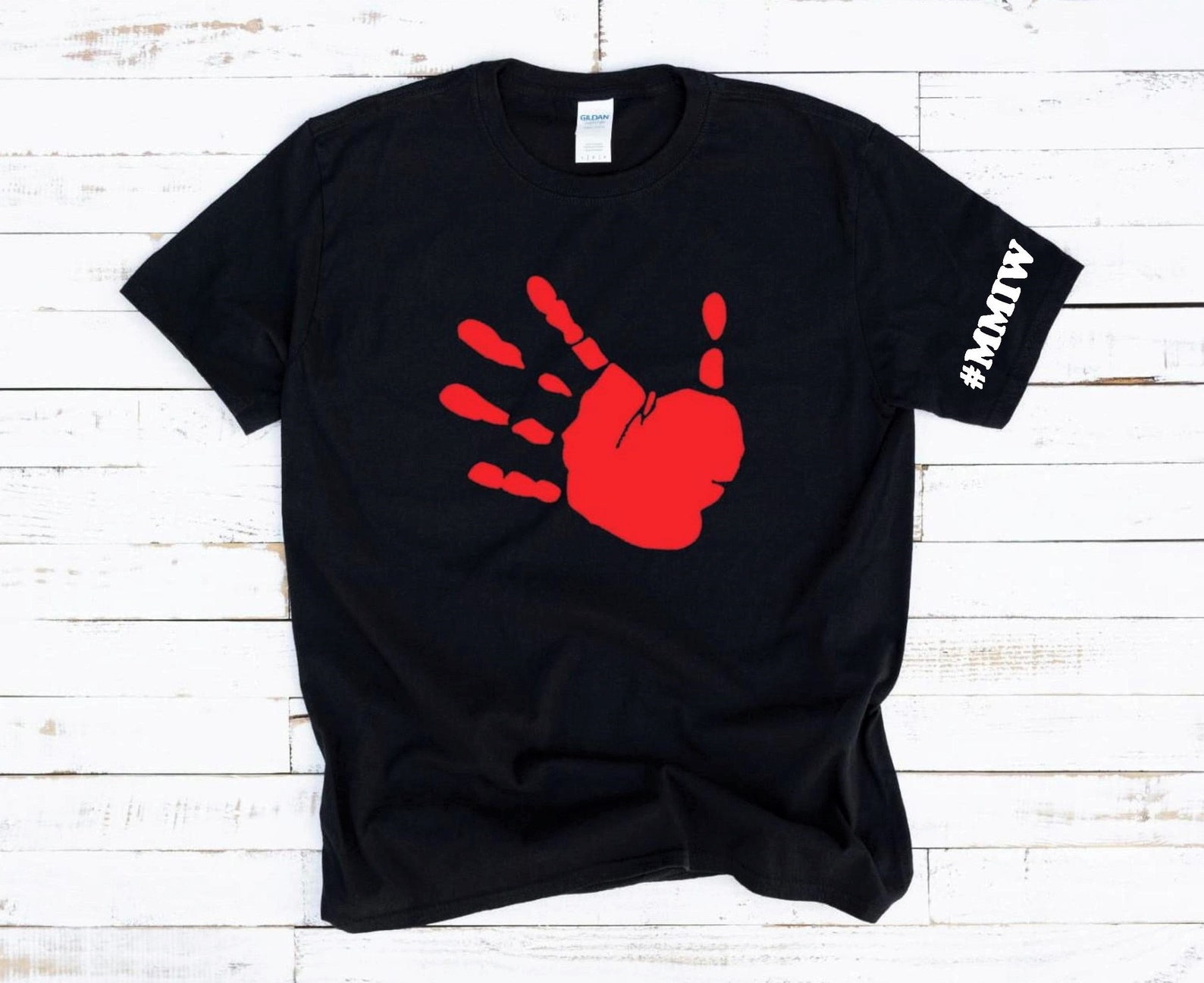 MMIW Red Hand Movement Stolen Sisters. | Etsy