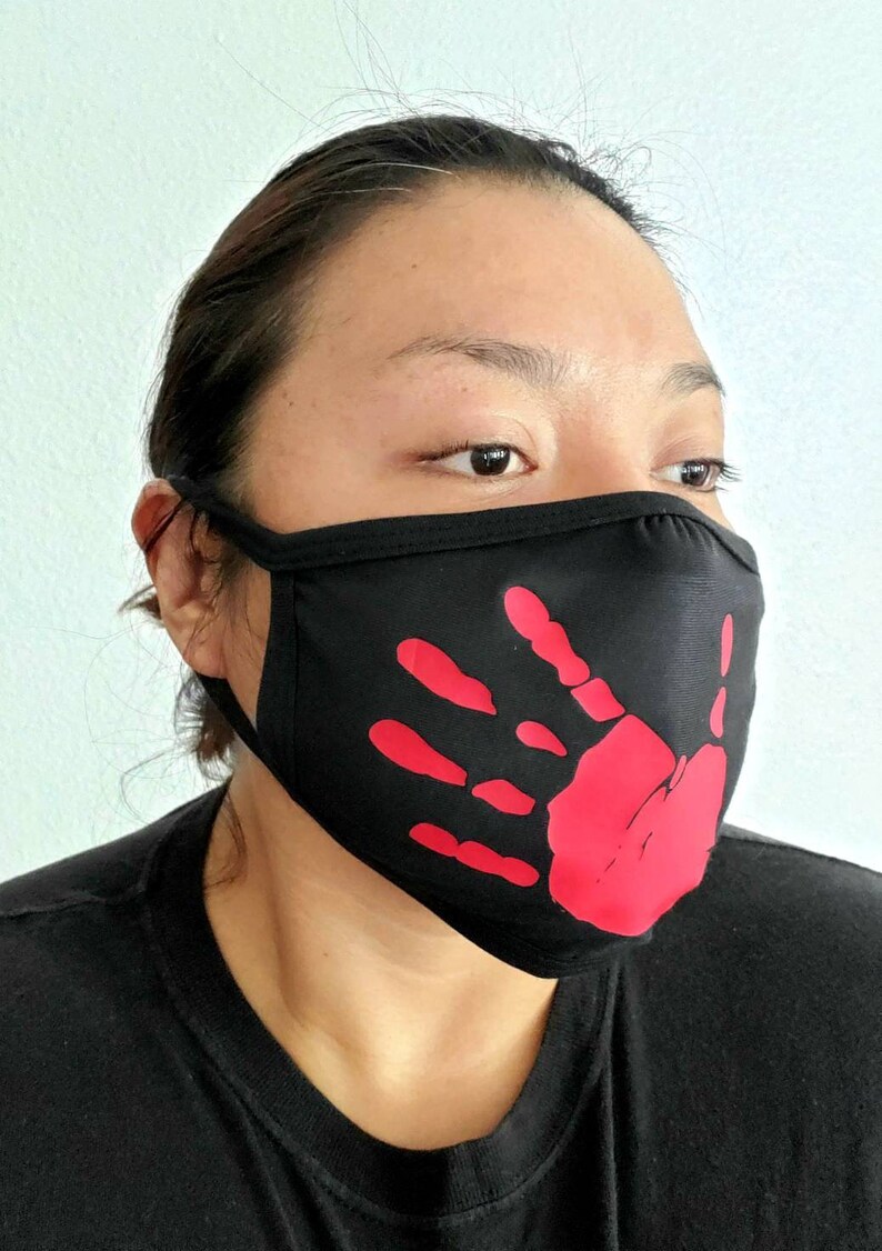 Indigenous MMIW Red Hand Movement Made in the USA High | Etsy