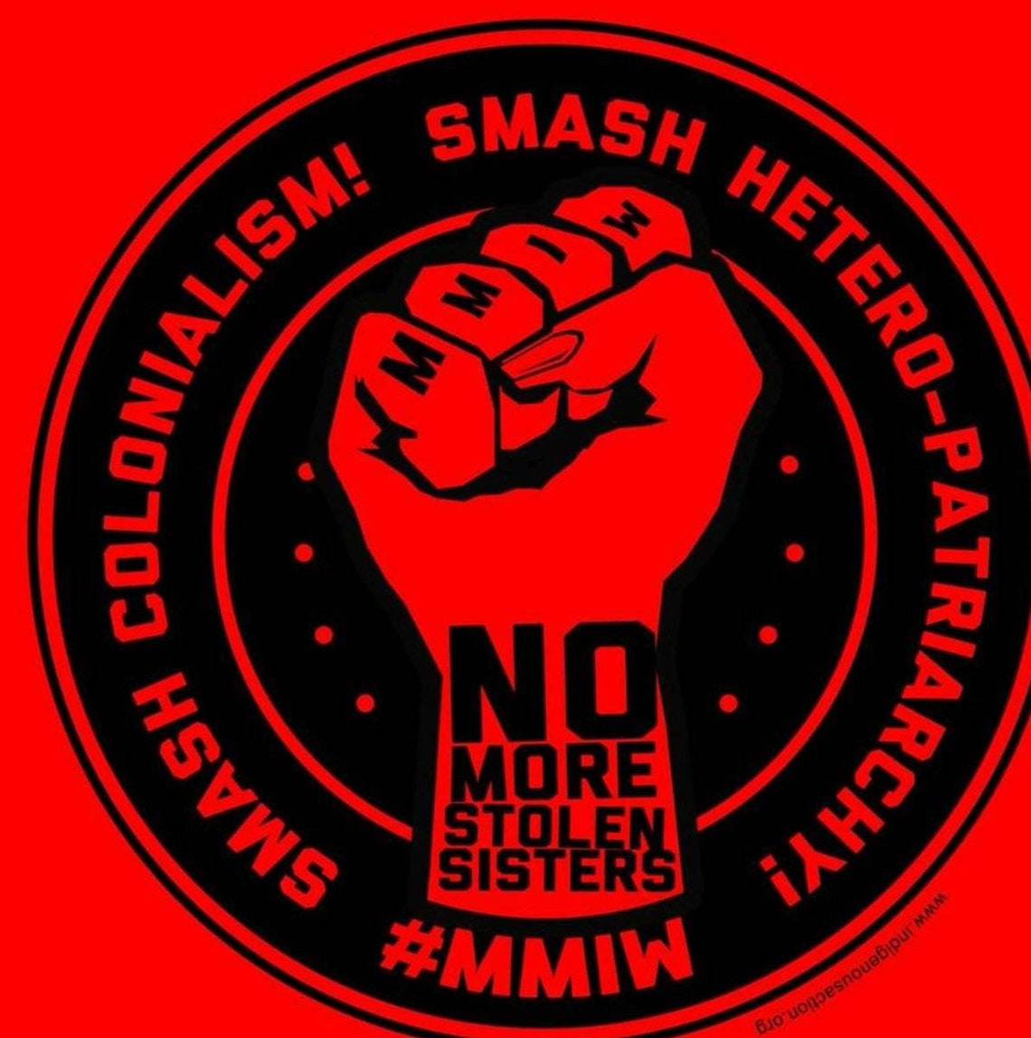 MMIW mask Indigenous Native Red Hand Movement | Etsy