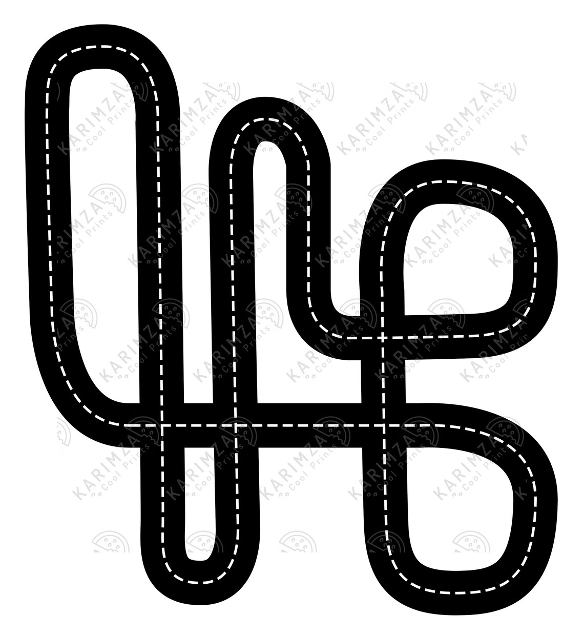 Kids Race Track SVG Bundle Pretend Play | Etsy