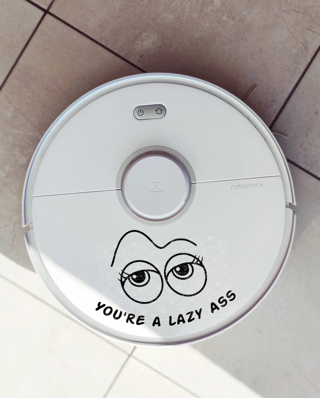 Smirk Face Svg for Robot Vacuum Cleaner, Sarcastic Decal, Cricut SVG ...