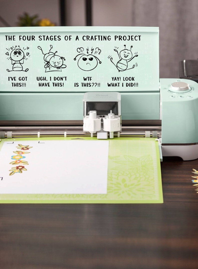 4 Stages of Crafting SVG Instant Download Digital Decal - Etsy