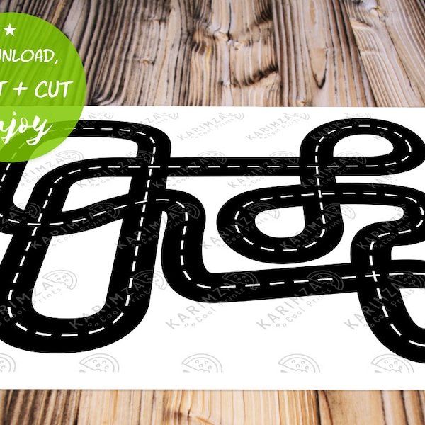 Race Car Track - Etsy