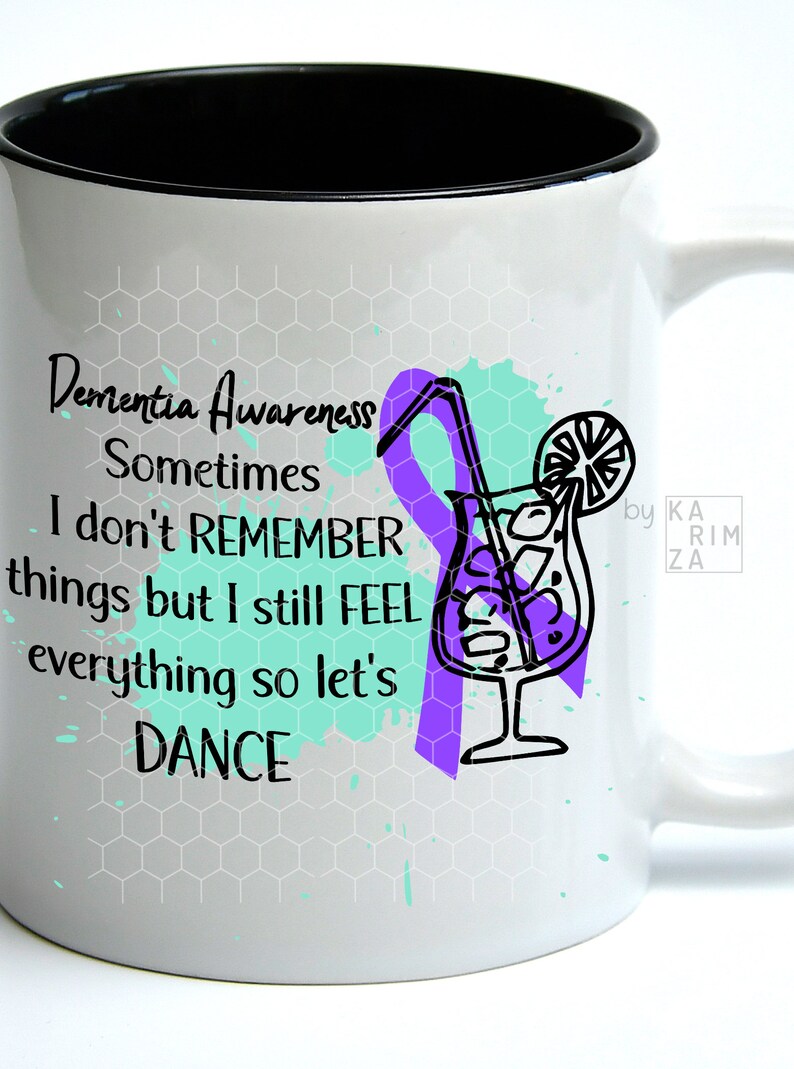 Purple Ribbon SVG Dementia Awareness SVG for Commercial Use - Etsy