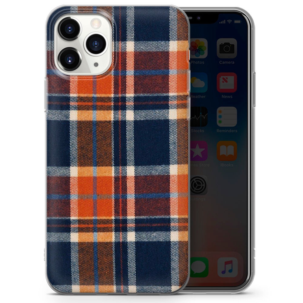 FALL aesthetic Fall VIBE Scarf pattern Phone case cover for | Etsy